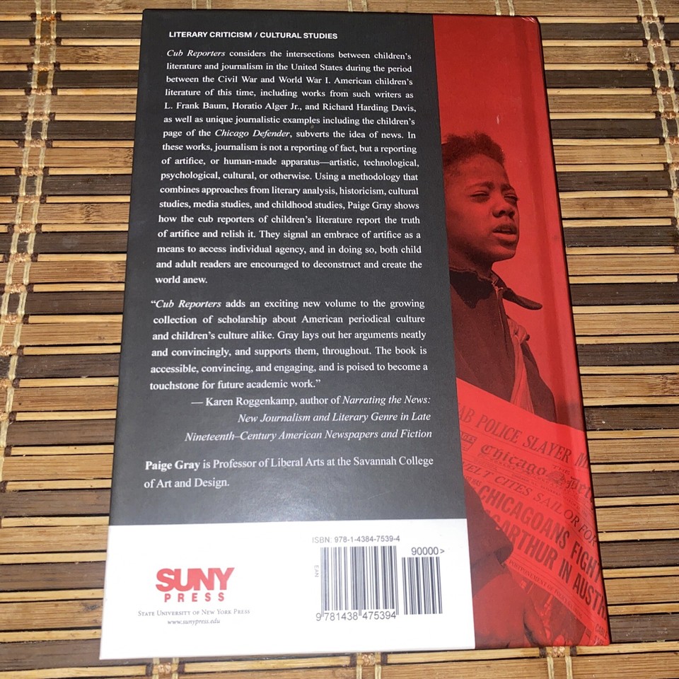 Cub Reporters: American Children's Literature and Journalism in the ...