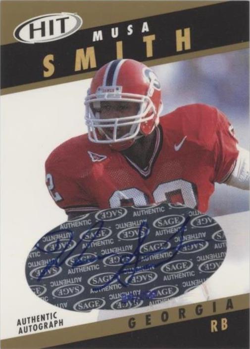 2003 SAGE Hit - Autographs Musa Smith #A32 Gold /250 (AU, RC) for sale ...