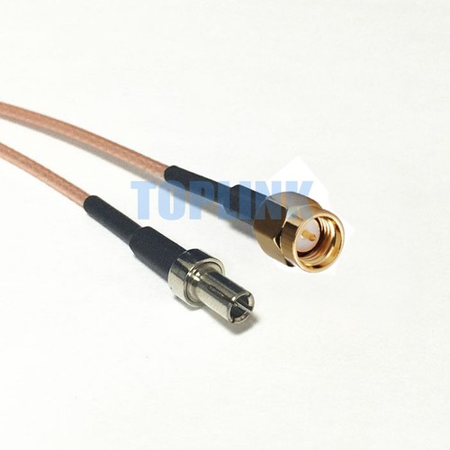 50x SMA Male to TS9 Male Straight Cable Wireless RG316 15cm For HUAWEI ...