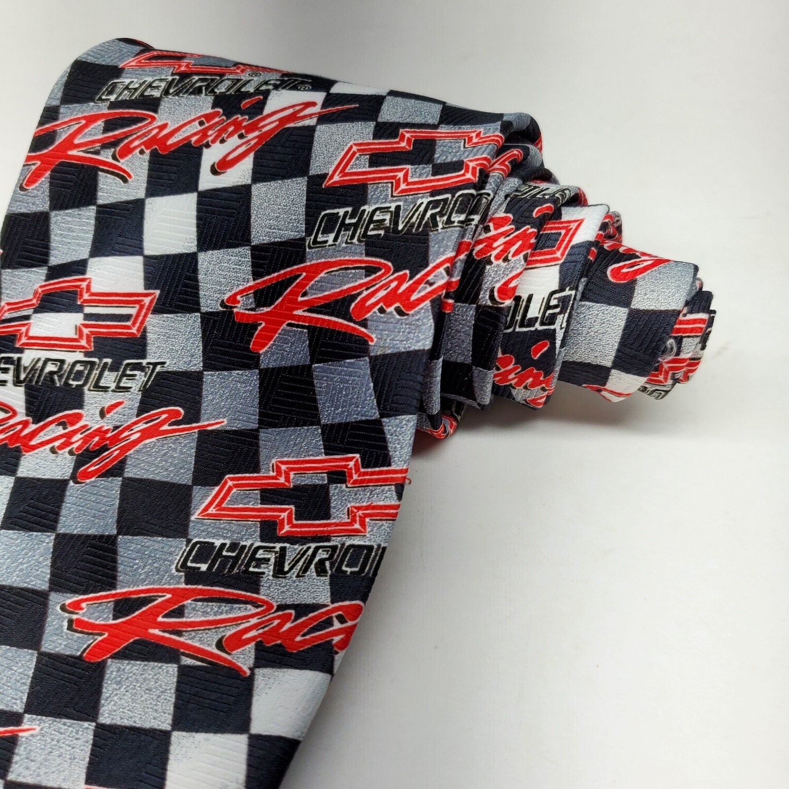 Ralph Marlin Chevy Chevrolet Racing Tie Motorsports Checker Pattern ...