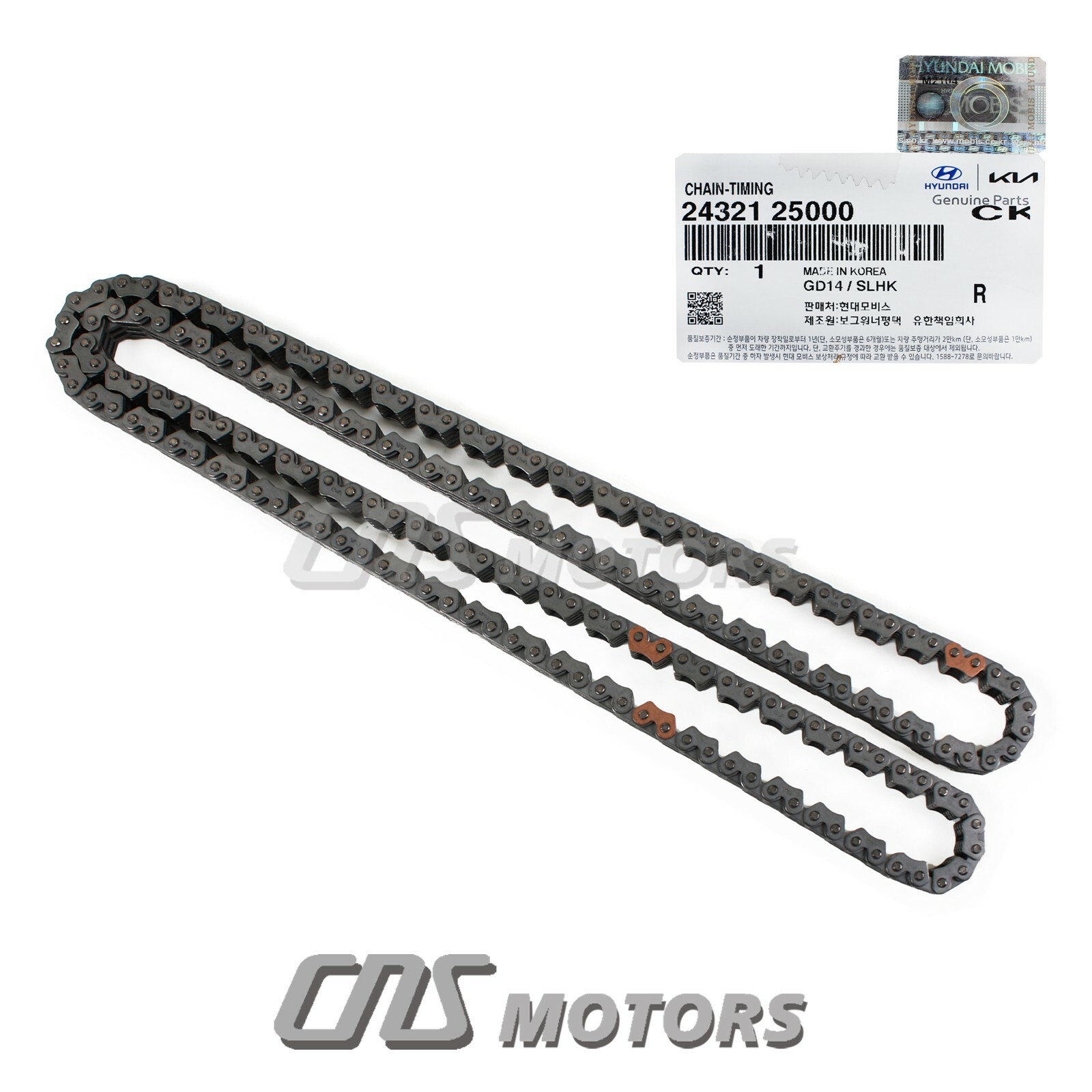 GENUINE Timing Chain Kit & Belt Tensioner for 10-13 Hyundai Genesis ...