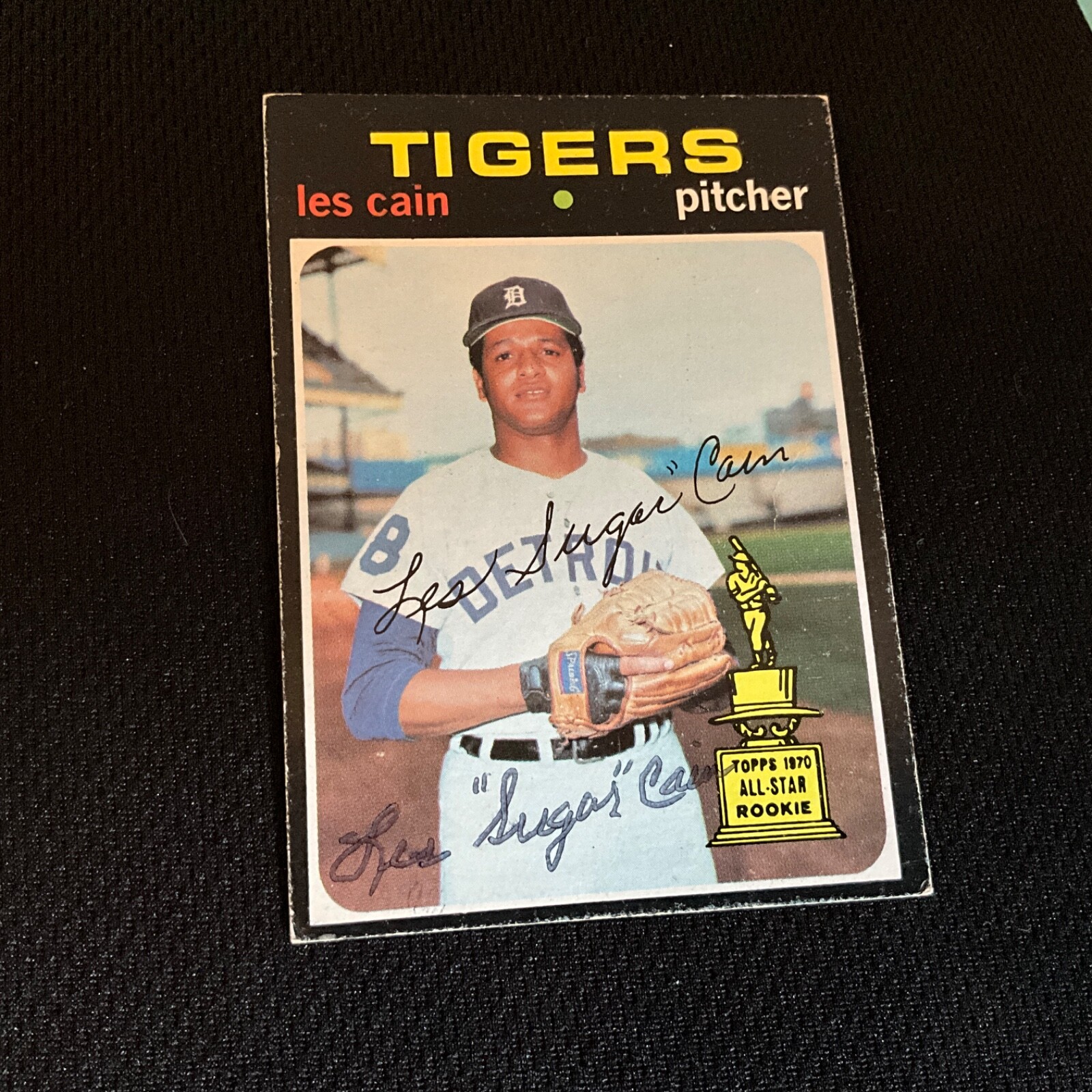 autographed 1971 Topps LES CAIN BECKETT # BP37262 #B-1 | eBay