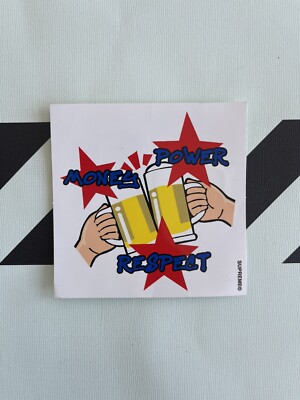 Supreme Money Power Respect Sticker 100 % Authentic | eBay