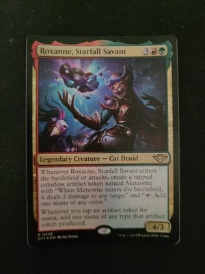MTG Roxanne, Starfall Savant 100 Card Custom EDH Commander Deck Ready ...