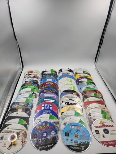 Video Game Disc Only Lot Of 52 UNTESTED Scratched NO RETURNS | eBay