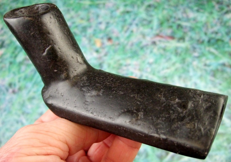 Rare Super Fine 5 1/4 inch Missouri Obtuse Angle Pipe with COA ...