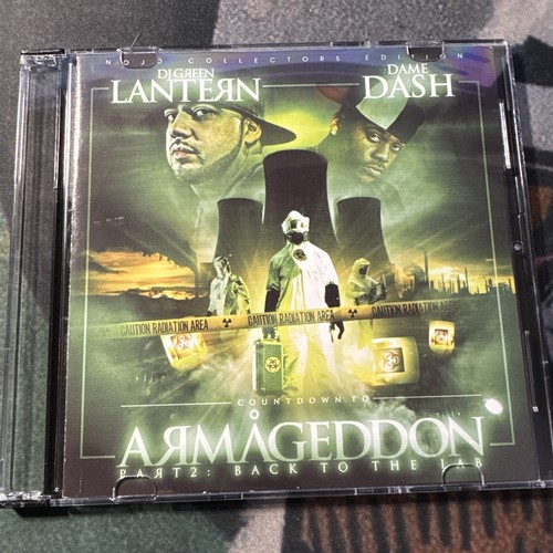 Green Lantern & Dame Dash Mixtape CD Promo HTF ARMAGEDDON Part 2 Back ...
