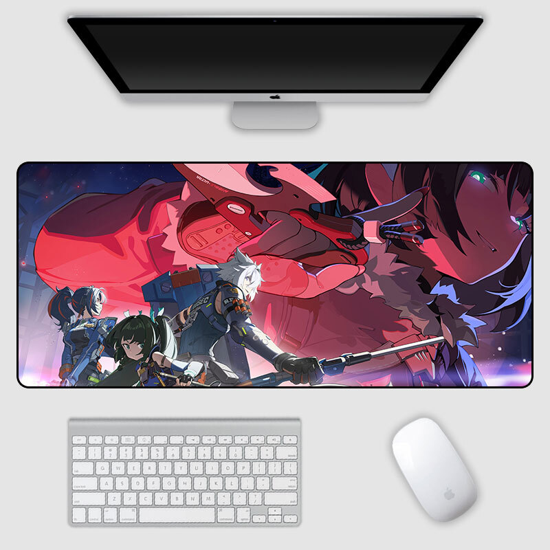 Zenless Zone Zero Large Waterproof Mouse Pad Cosplay Jane Doe Table Mat ...