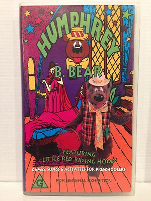 HUMPHREY B BEAR ~ LITTLE RED RIDING HOOD ~ RARE VHS VIDEO | eBay