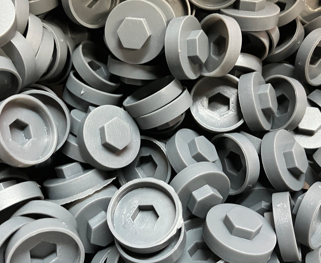 16mm Tek Screw Cover Caps 5/16 (8mm) Hex All Colours Multi Qty | eBay