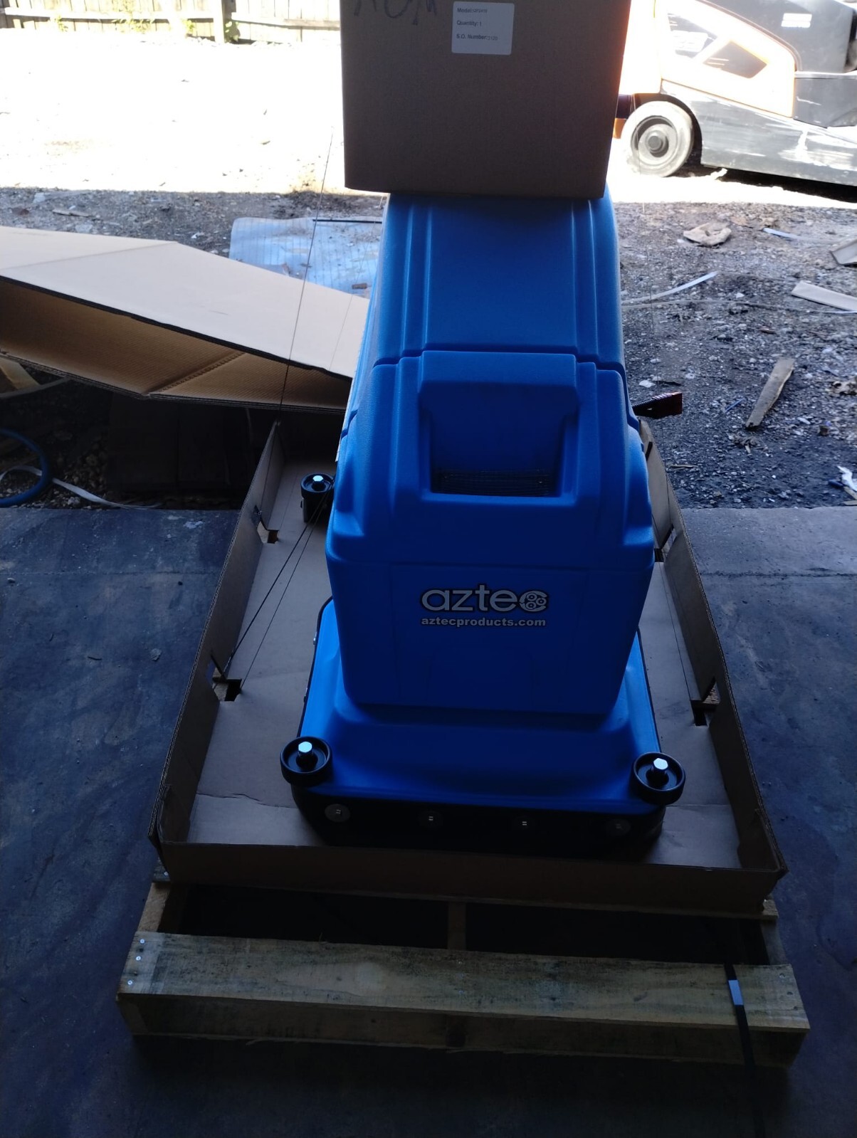 Aztec Proscrub 20" Floor Scrubber | eBay