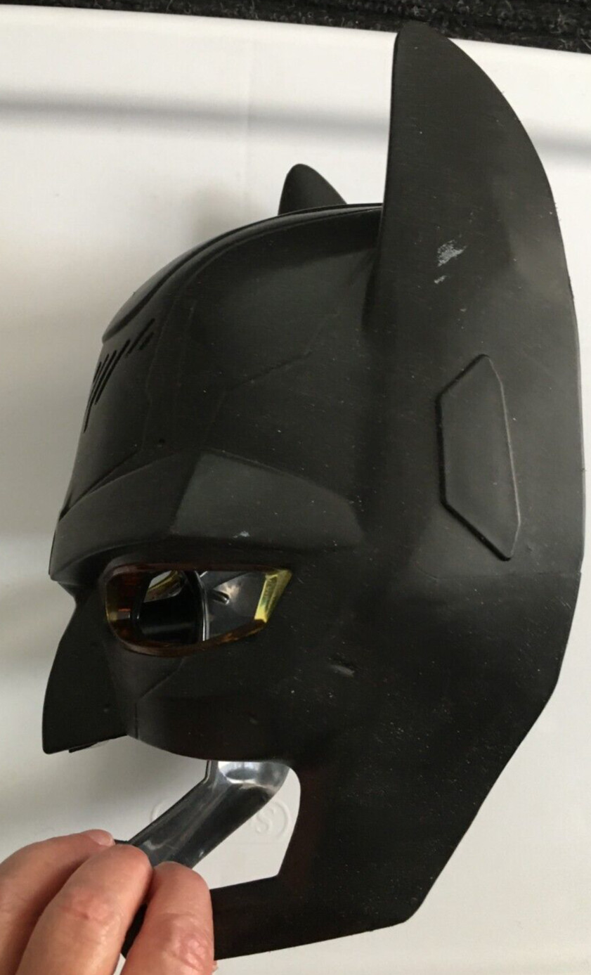 Batman Voice Changing Costume Mask Talking Eyes Light… - Gem