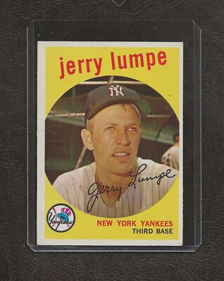 1959 Topps Baseball #272 Jerry Lumpe, New York Yankees, EX! | eBay