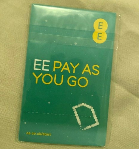 EE T-MOBILE SIM CARD MICRO NANO & STANDARD PAY AS YOU GO 5 GB FITS ALL ...