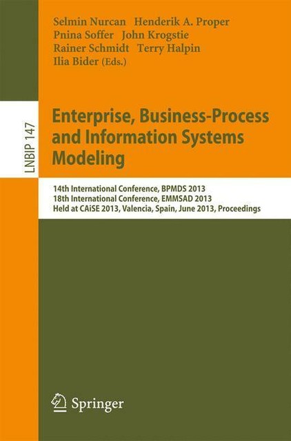 Enterprise, Business-Process And Information Systems Modeling von ...