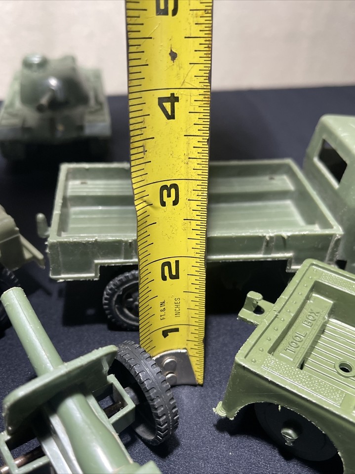 VTG Tim Mee Green Plastic Tank Army Military Vehicles Toys Lot | eBay