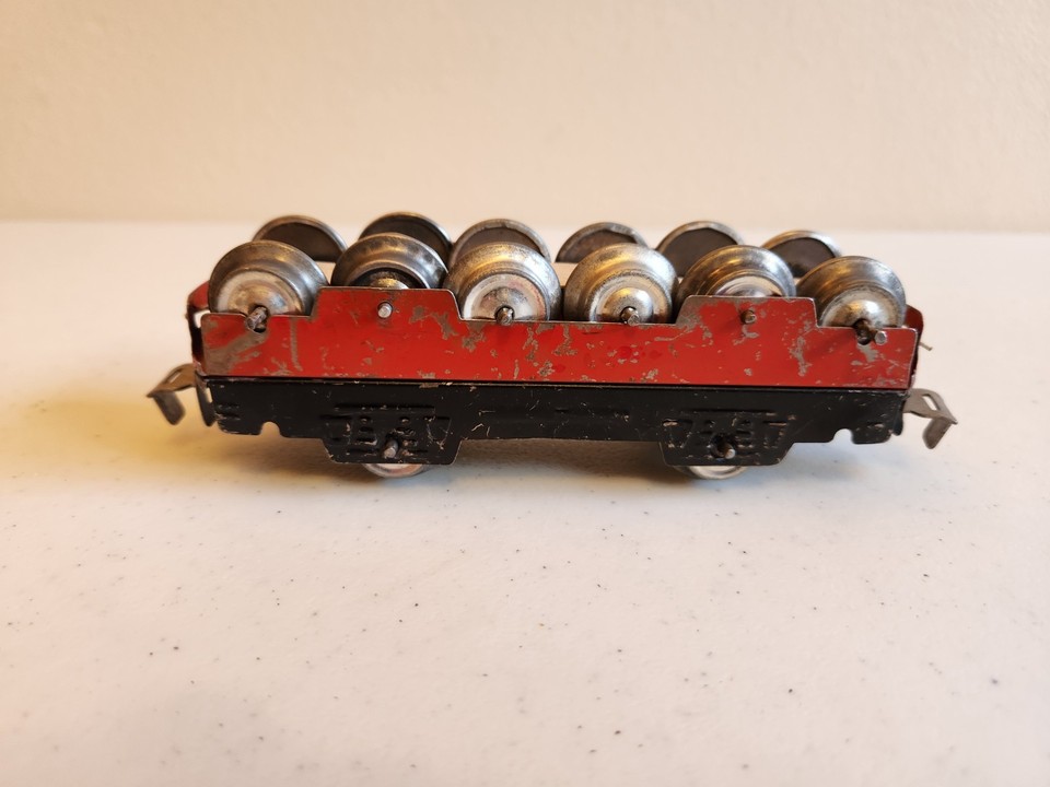 Marx Prewar Unnumbered Wheel Car with Load | eBay