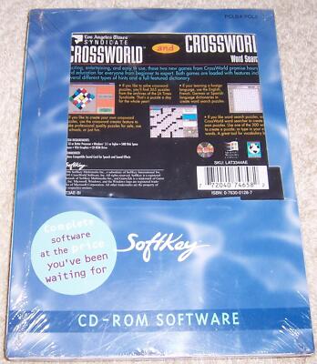 Los Angeles Times Syndicate Crossworld Word Searchers CD-ROM Software NEW 1996 | eBay