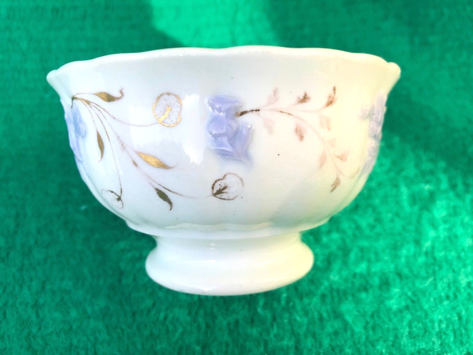 19th Century porcelain Lilac Sprig cup and saucer Hilditch 1830 - 1835 ...