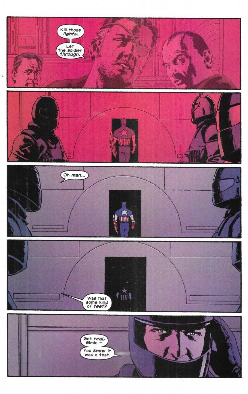 Captain America Comic 4 Cover A First Print 2002 John Ney Rieber ...