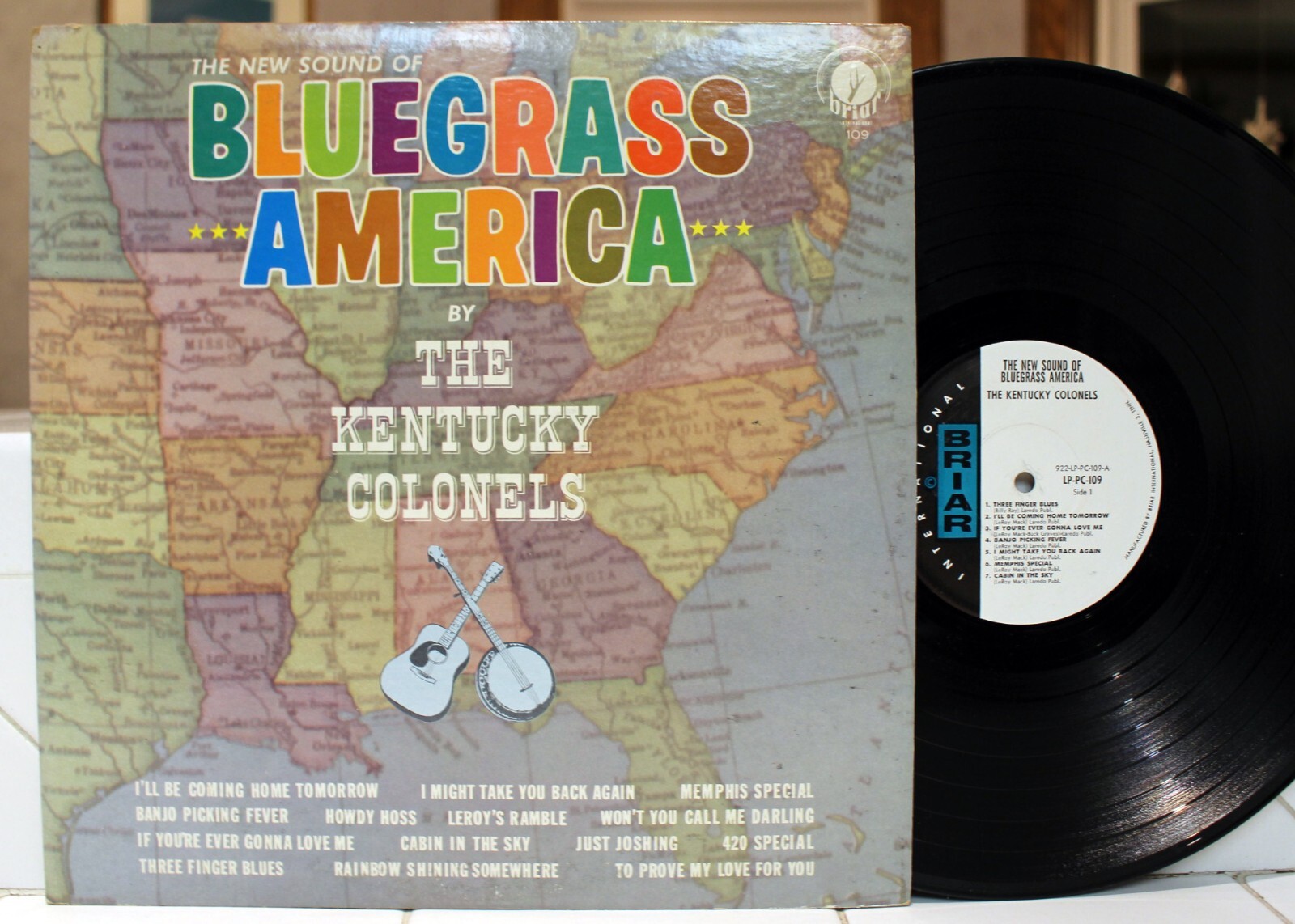 Rare Bluegrass LP - The Kentucky Colonels - The New Sound Of Bluegrass ...