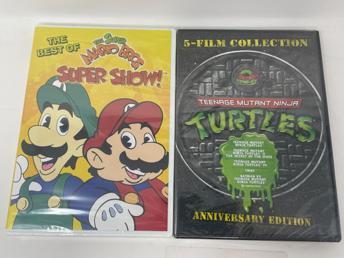 The Best of Super Mario Bros Super Show! & TMNT 5-Film Collection ...