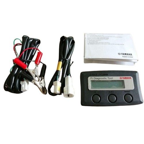 Yamaha YZF-R125 Fuel Injection Engine FI Diagnostic Tool CO Adjustment ...