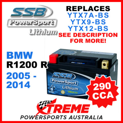 SSB 4-LFP14H-BS BMW R1200R R1200 R 2005-2014 Lithium Battery LFP14H-BS ...