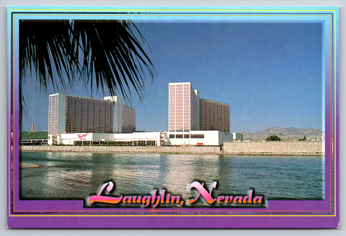 Flamingo Hilton Hotel Laughlin Nevada Vintage Postcard 1996 | eBay