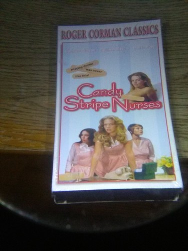 Candy Stripe Nurses (VHS, 2002, Roger Corman Classics) FACTORY SEALED ...