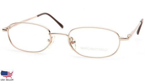 Mario Martinelli Jazz GOLD EYEGLASSES GLASSES FRAME 47-20-140mm ...