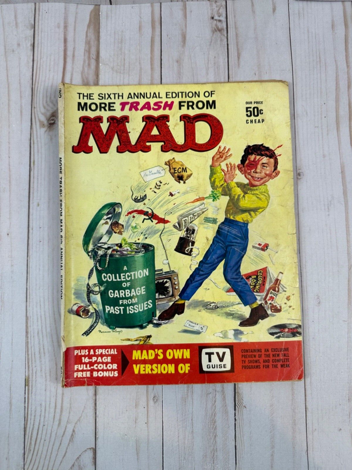 Vintage MAD Magazines!! 1958-1963, Some with Rare Inserts! Choose Your ...