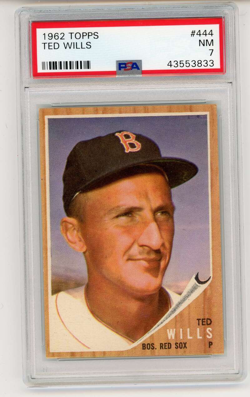 1962 Topps - #444 Ted Wills for sale online | eBay
