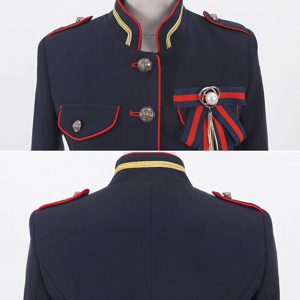 Lady Hussar Parade Jacket Suit Drummer Mess Dress Blazer Mandarin ...