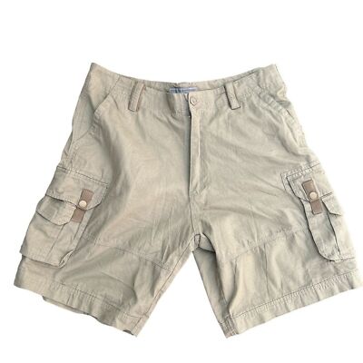 Rugged Exposure Rip Stop Cargo Shorts Men’s Size 36 six pockets tan | eBay