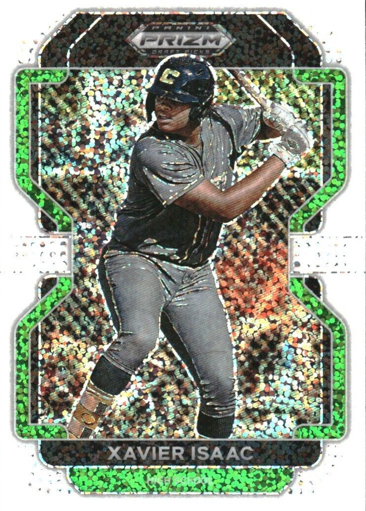 2022 Panini Prizm Draft Picks - White Sparkle Prizm #PDP29 Xavier Isaac ...