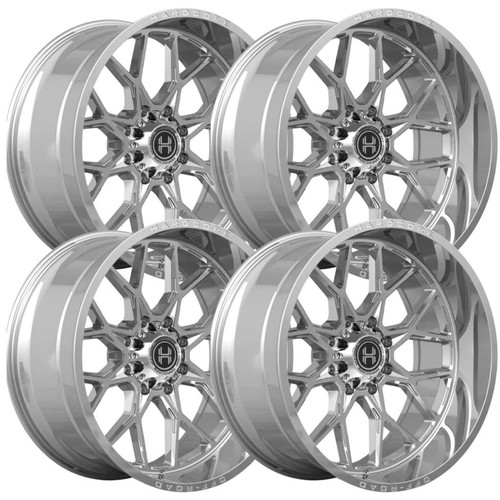 20 inch 20x10 Hardcore HC104 Chrome wheel rim 8x180 -19 | eBay