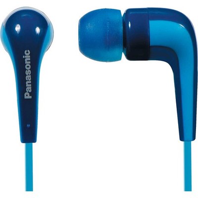 Panasonic RP-HJE140 L-Shaped In-Ear Earbuds Headphone - Blue | eBay