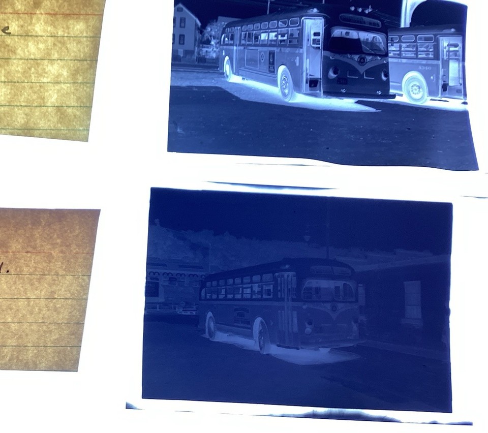 Brooklyn New York City New Jersey Trolley Bus MTA 11 Original Negatives ...