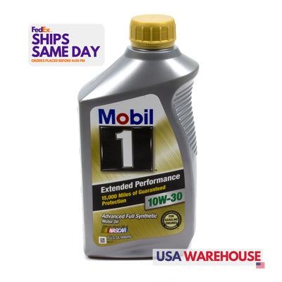 Mobil 1 MOB102990-1, One 10W30 Ep Oil 1 Qt Dexos High Performance ...