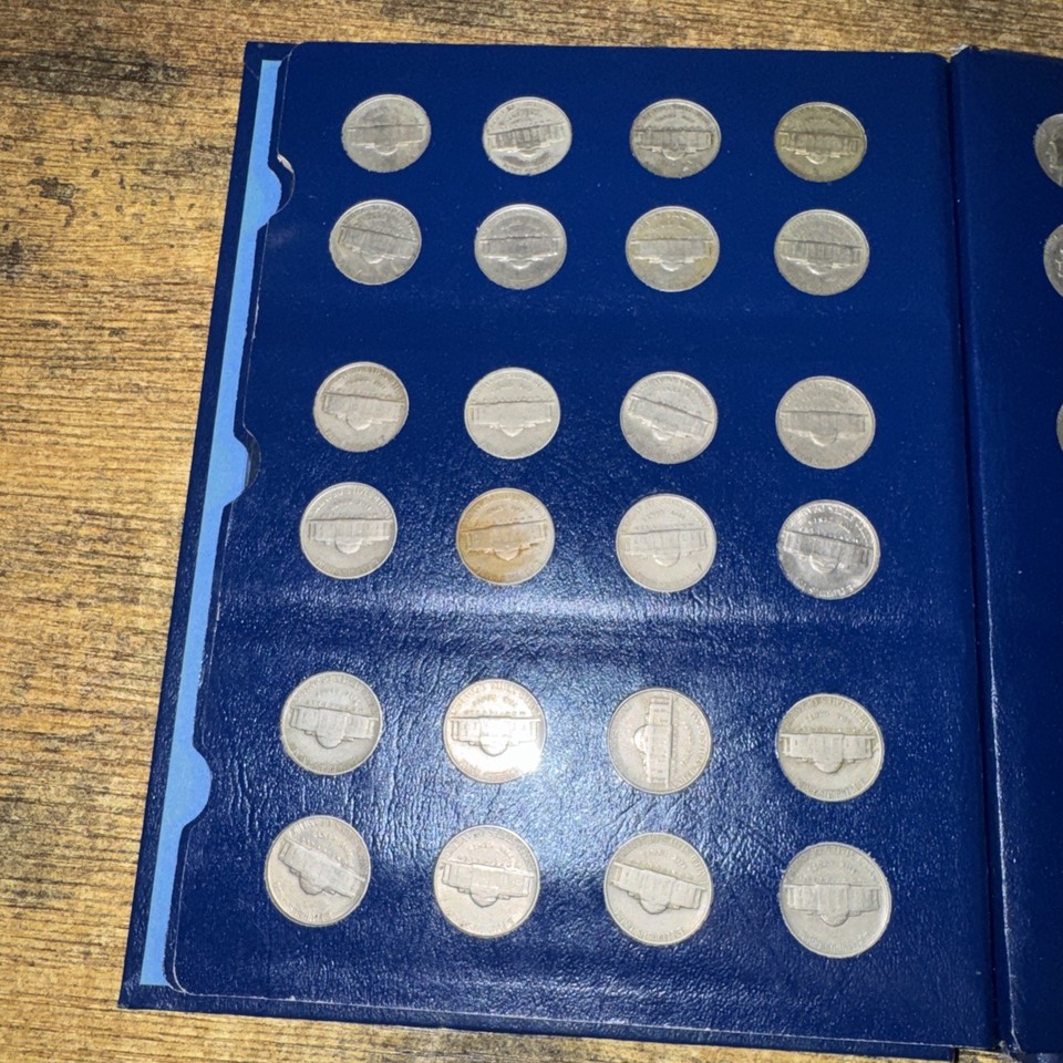 1938-1964 Jefferson Nickels complete set Whitman Book w/all 71 coins ...