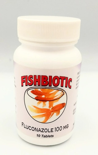 For Fish Aquarium& Fish Tank Fishbiotics Fluconazole 100MG 10 CT, USA ...