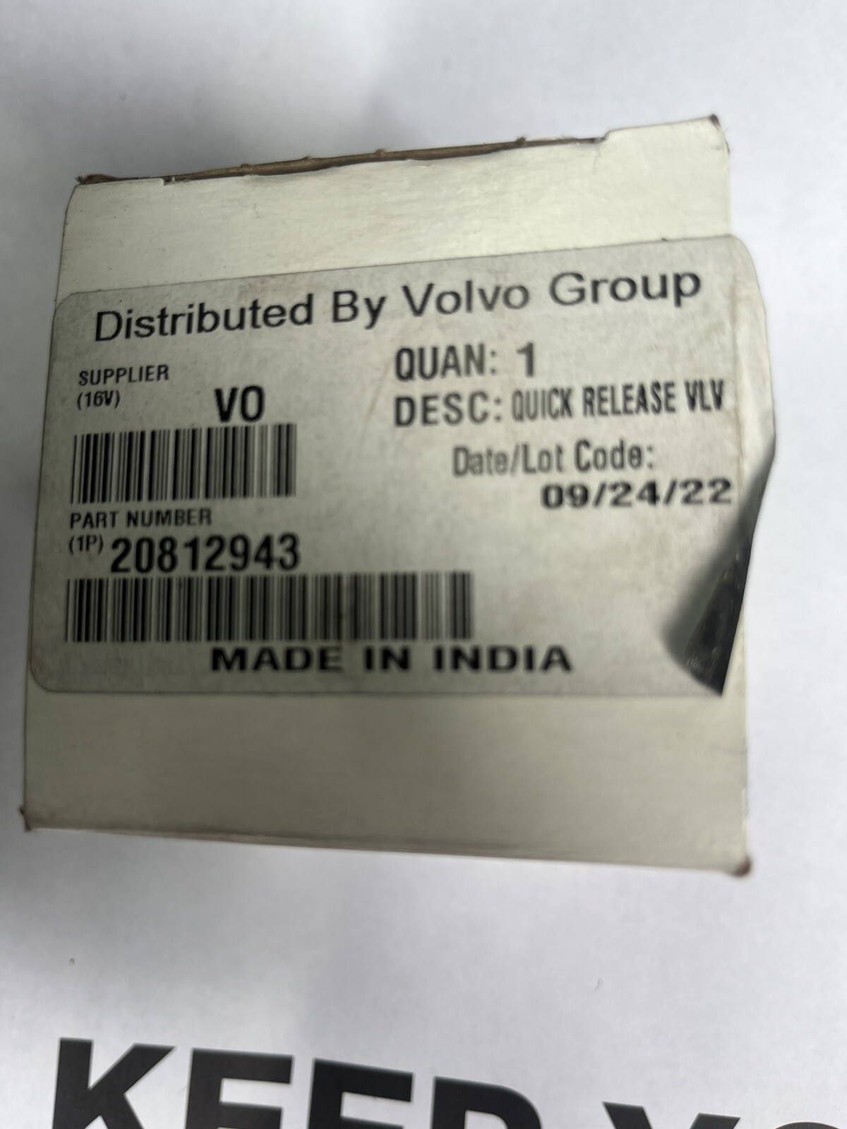 OEM BENDIX QUICK RELEASE VALVE P/N 20812943 | eBay