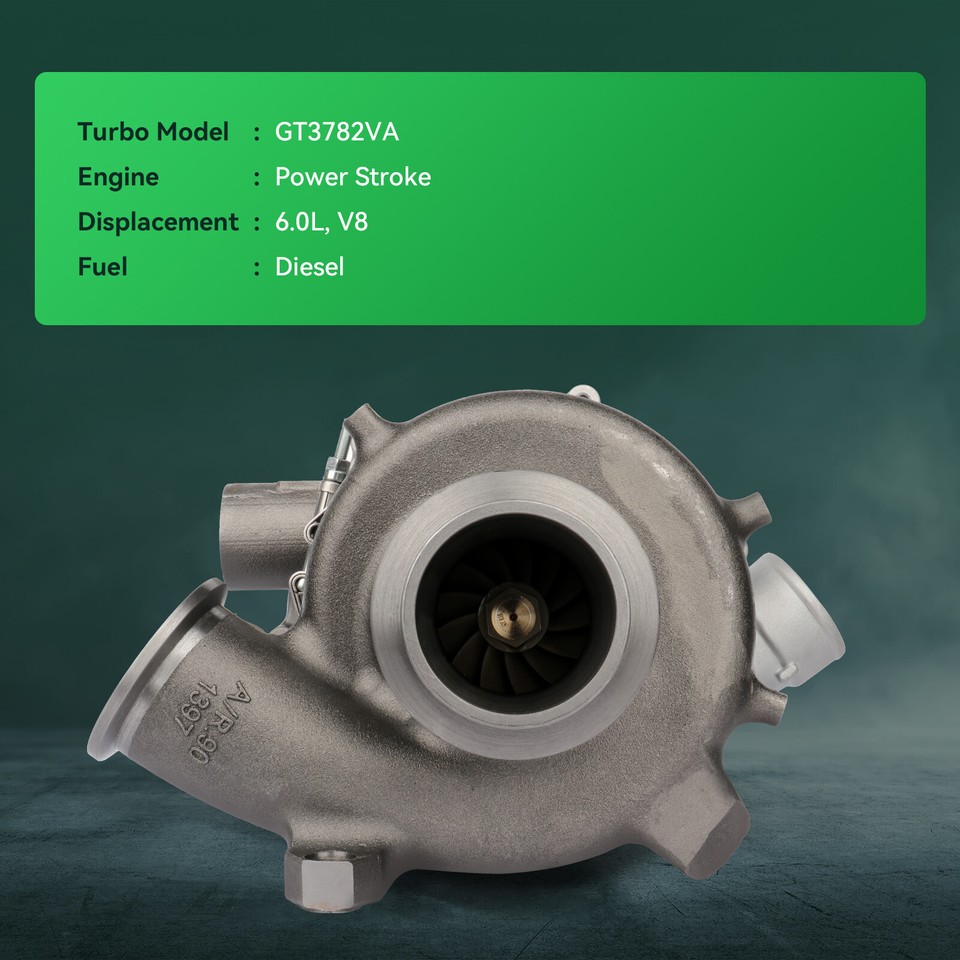 Upgrade Turbo Turbocharger GT3782VA For Ford 2005.5-2007 Truck Super ...