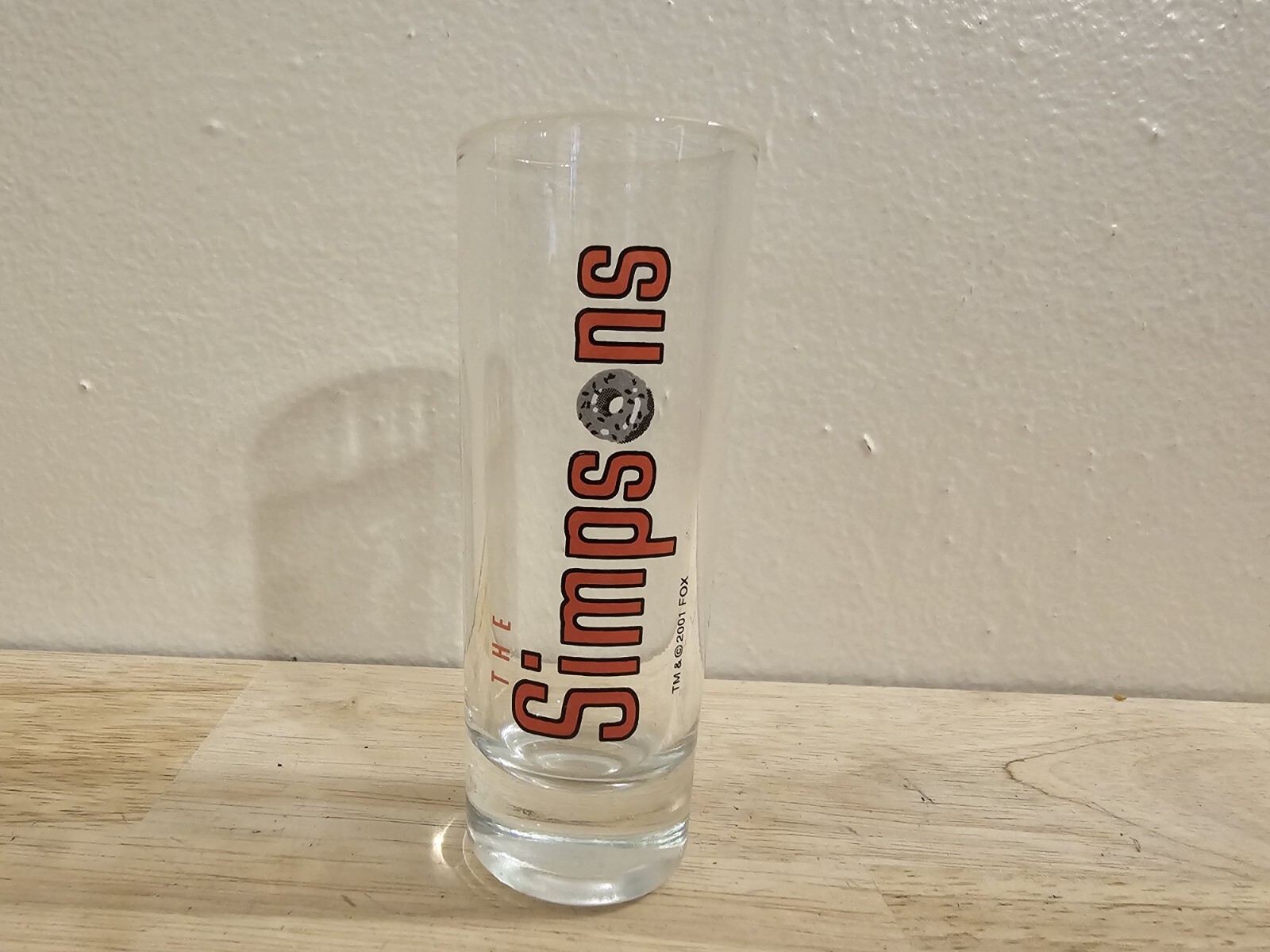 Vintage 2001 The Simpsons, Shot Glass 4" Bar Accessory Sopranos | eBay