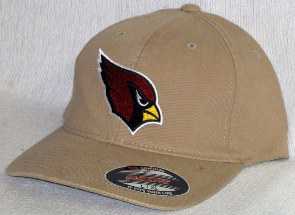 Arizona Cardinals "FLEX FIT" CAP 🏈HAT 🏈CLASSIC NFL PATCH/LOGO 🏈3 SIZES ...