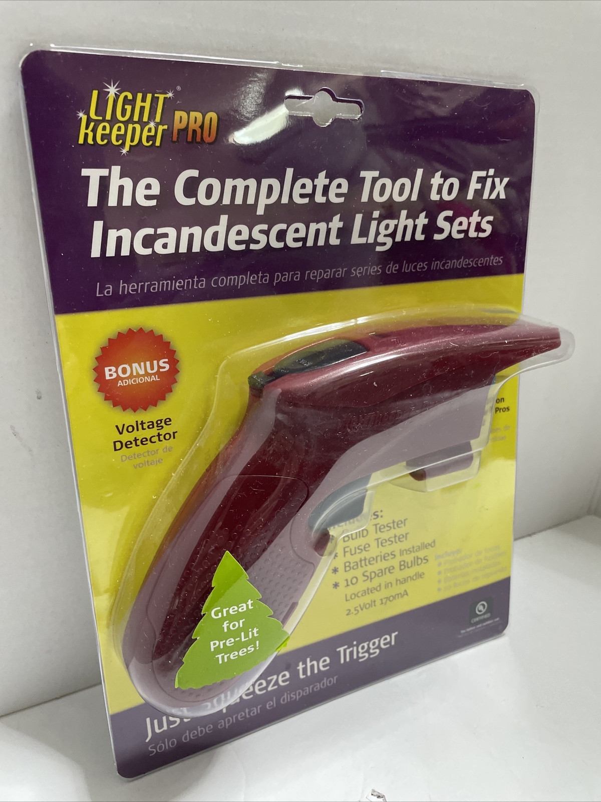 Light Keeper Pro Incandescent Light Set Repair Tool Holiday Christmas ...