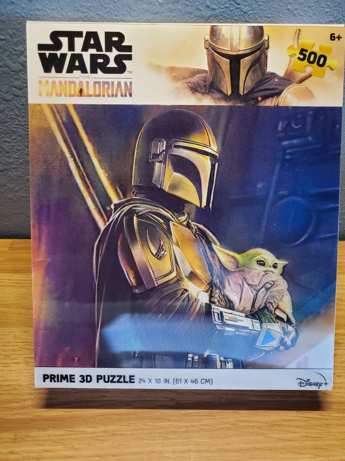 Star Wars The Mandalorian & Baby Yoda Prime 3D Puzzle 500 PC 24 x18 ...