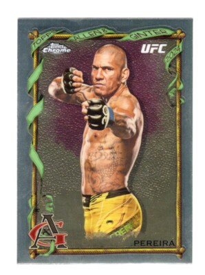 2024 Topps Chrome UFC - Allen and Ginter #AAG-15 Alex Pereira | eBay