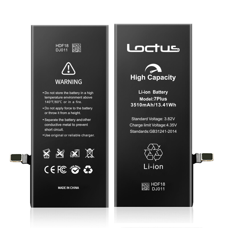 iPhone 7 Plus 3410mAh High Capacity Replacement Battery A1661 A1784 ...